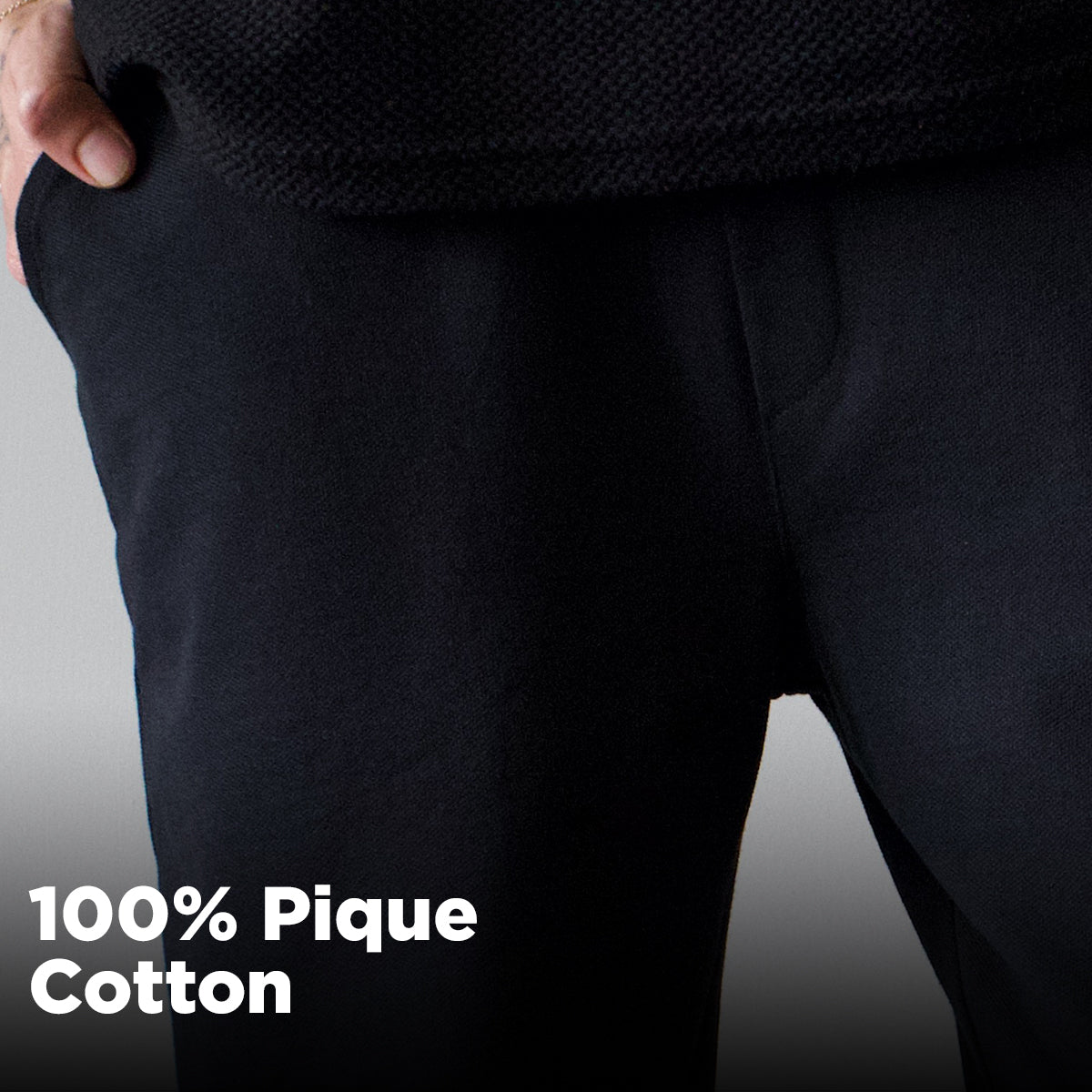 Premium Cotton Black Everyday Pants – Men | Mydesignation