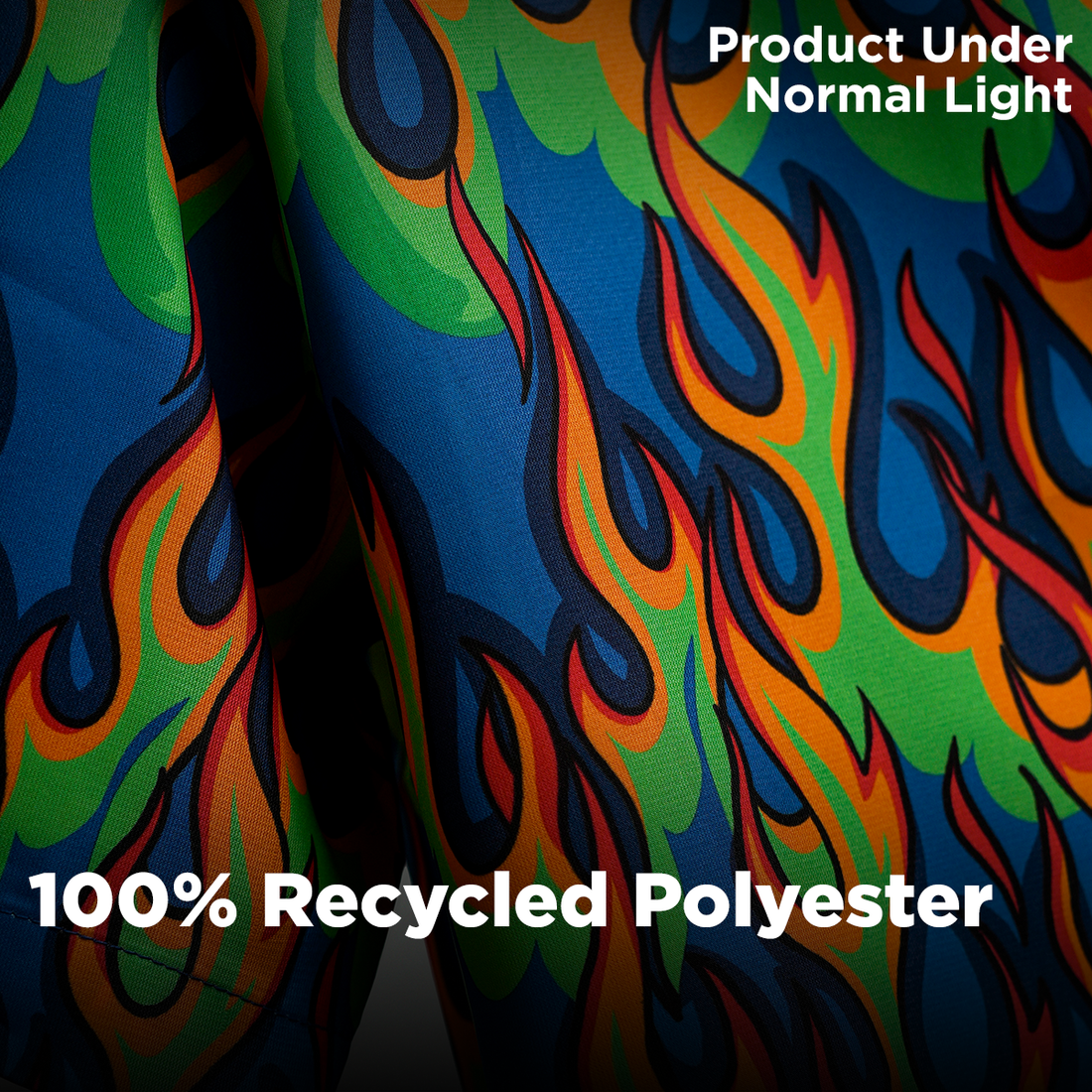 Neon Flame Shirt | UV Colour Changing Shirt | Mydesignation