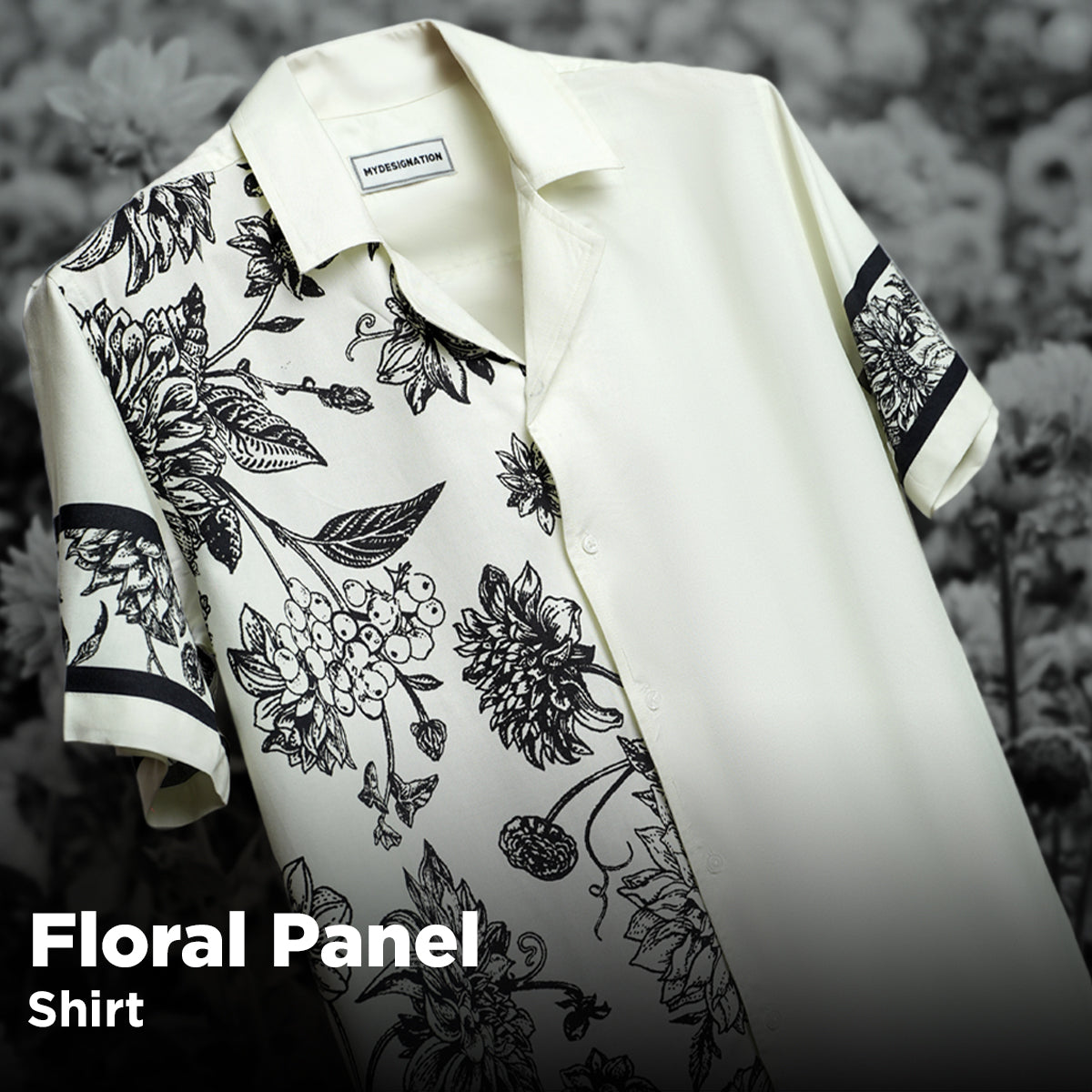 Buy Floral Panel Shirt | Premium Rayon Shirts | Mydesignation