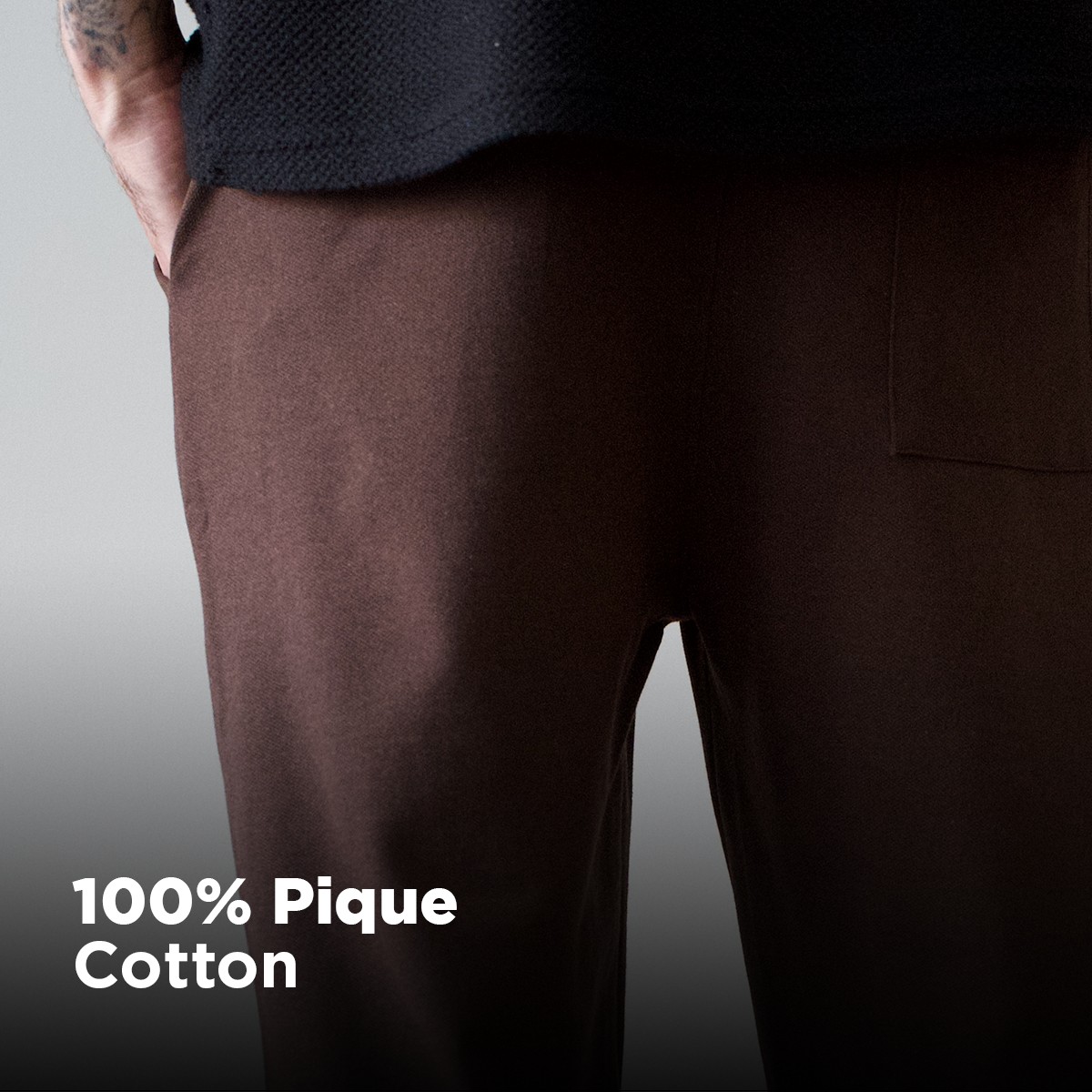Coffee Brown Everyday Pants | Premium Cotton | Mydesignation