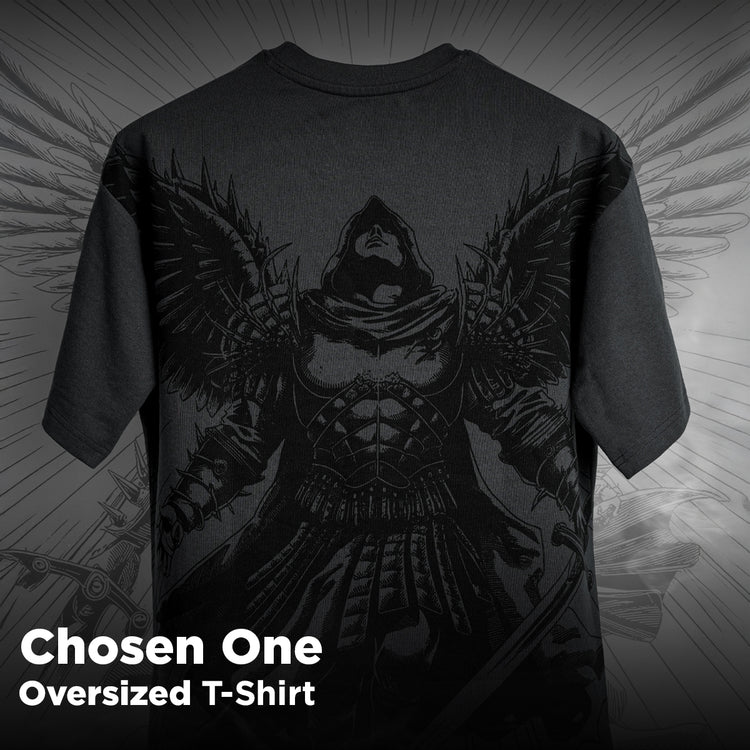 Buy Chosen One Oversized Tshirt | Graphic Printed | Mydesignation