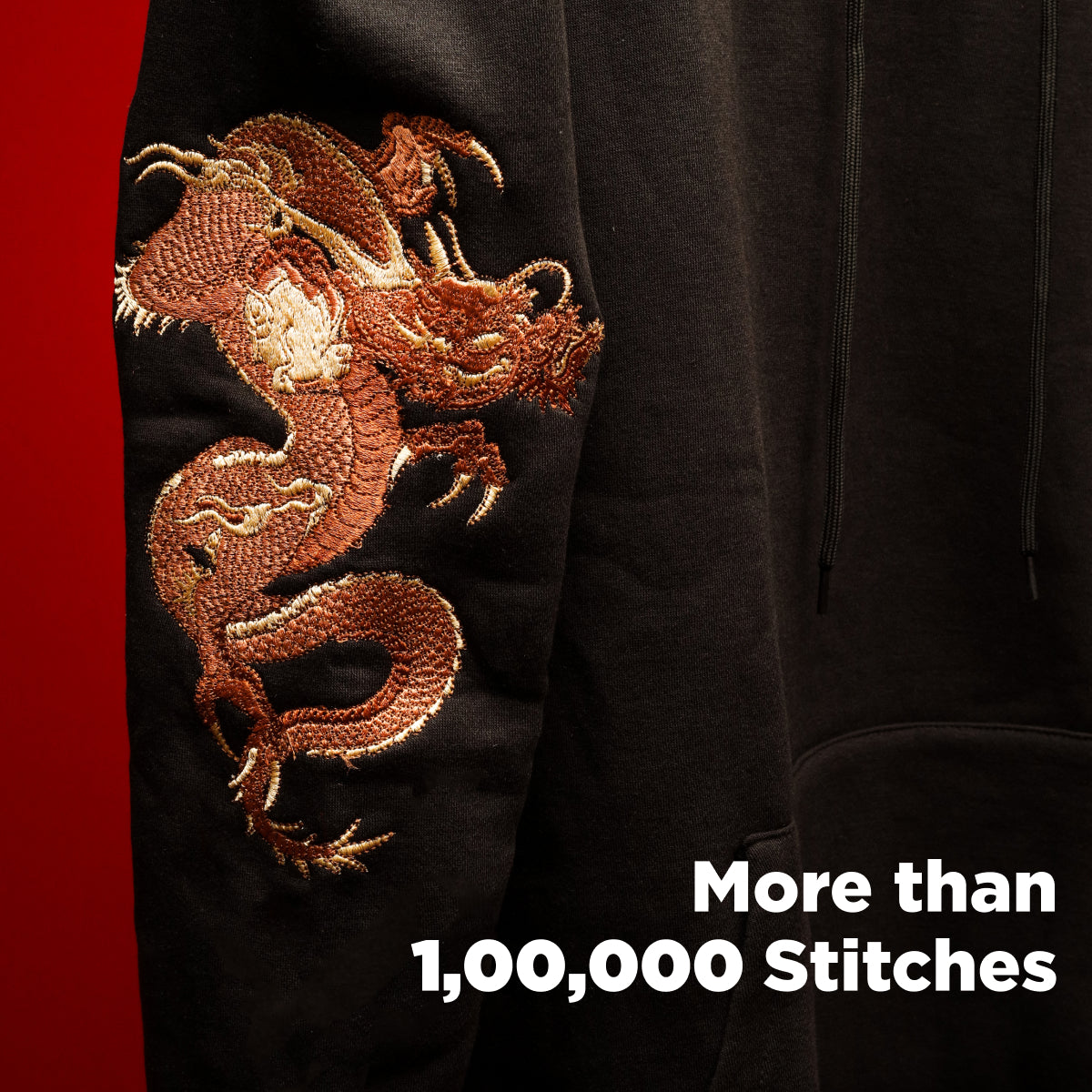 Dragon Hoodie - Luxury Embroidered for Men | Mydesignation