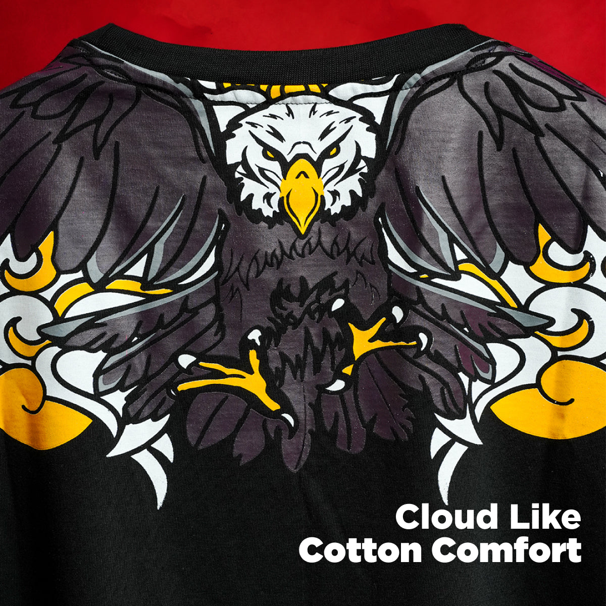 Fearless Oversized Tshirt | Glow In The Dark Cotton | Mydesignation