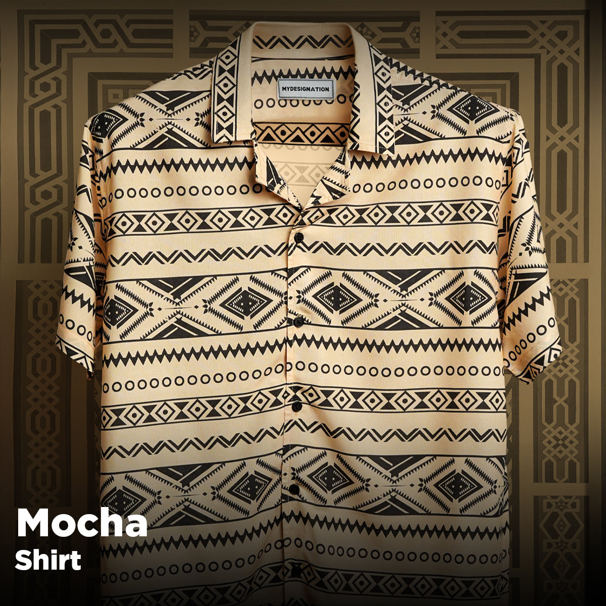 Mocha Shirt | Premium Rayon Shirts Online | Mydesignation