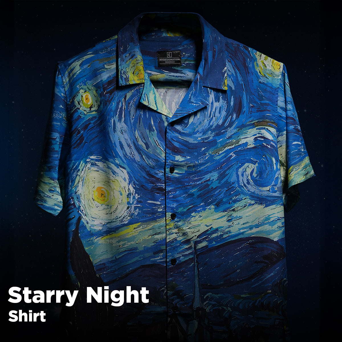 Starry Night Shirt | Vincent Van Gogh Inspired – Mydesignation