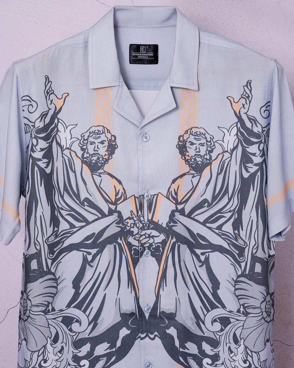 Aristotle Shirt | Premium Rayon | Mydesignation