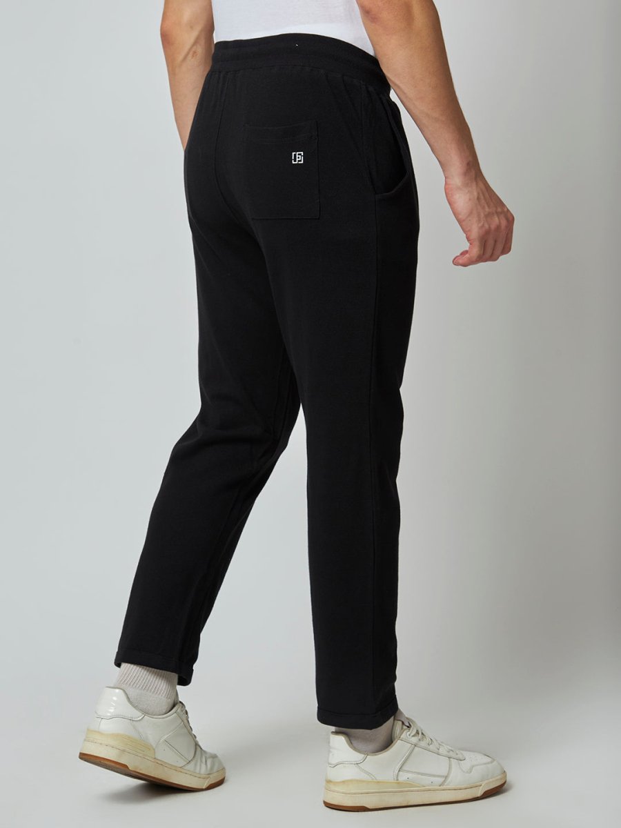 Premium Cotton Black Everyday Pants – Men | Mydesignation