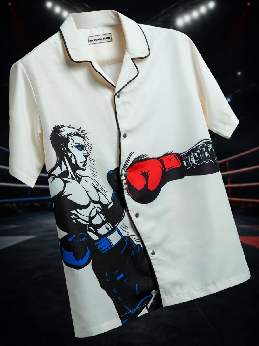 Men’s Boxing Shirt – Relax Fit Sportswear | Mydesignation