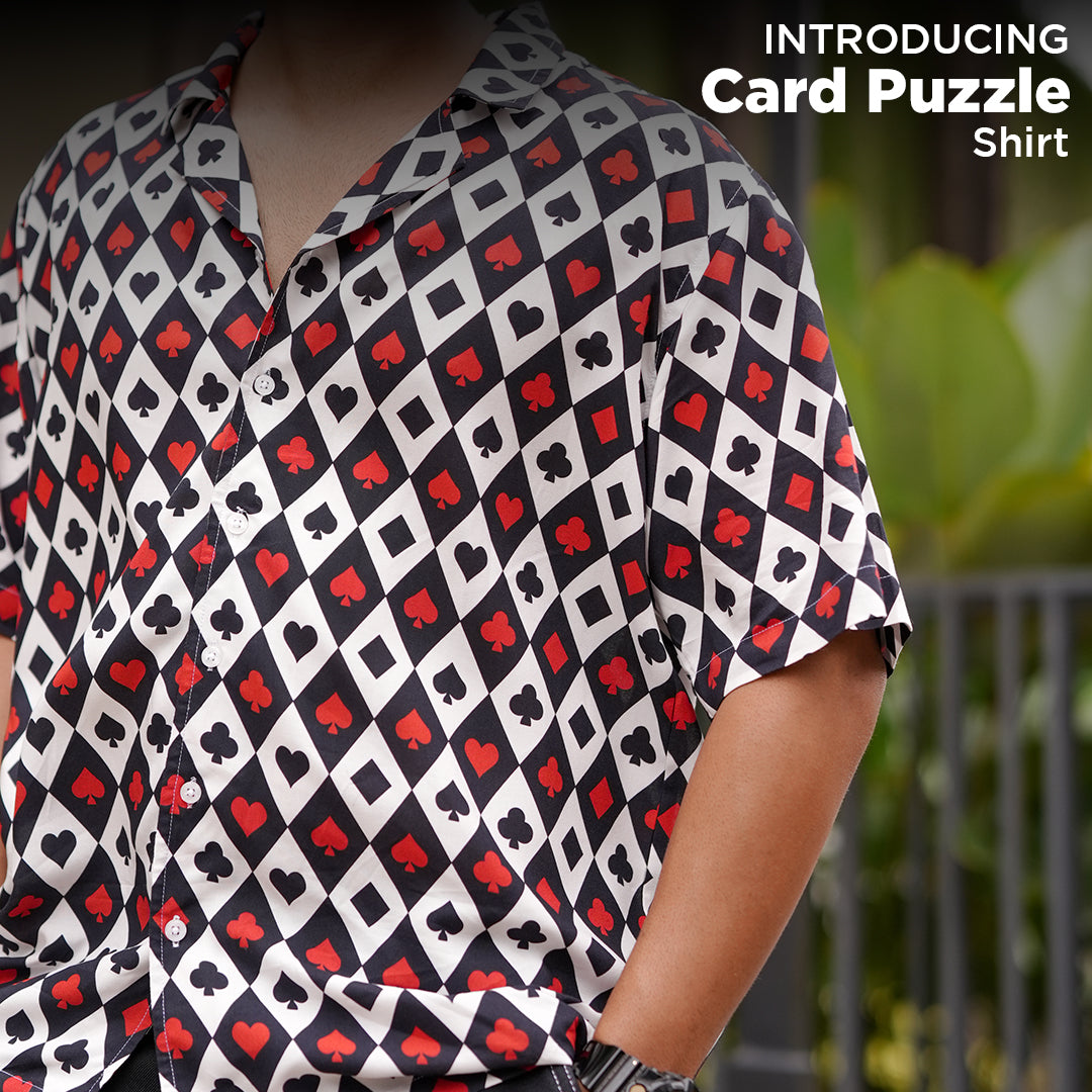 Card Puzzle | Premium Rayon | Mydesignation