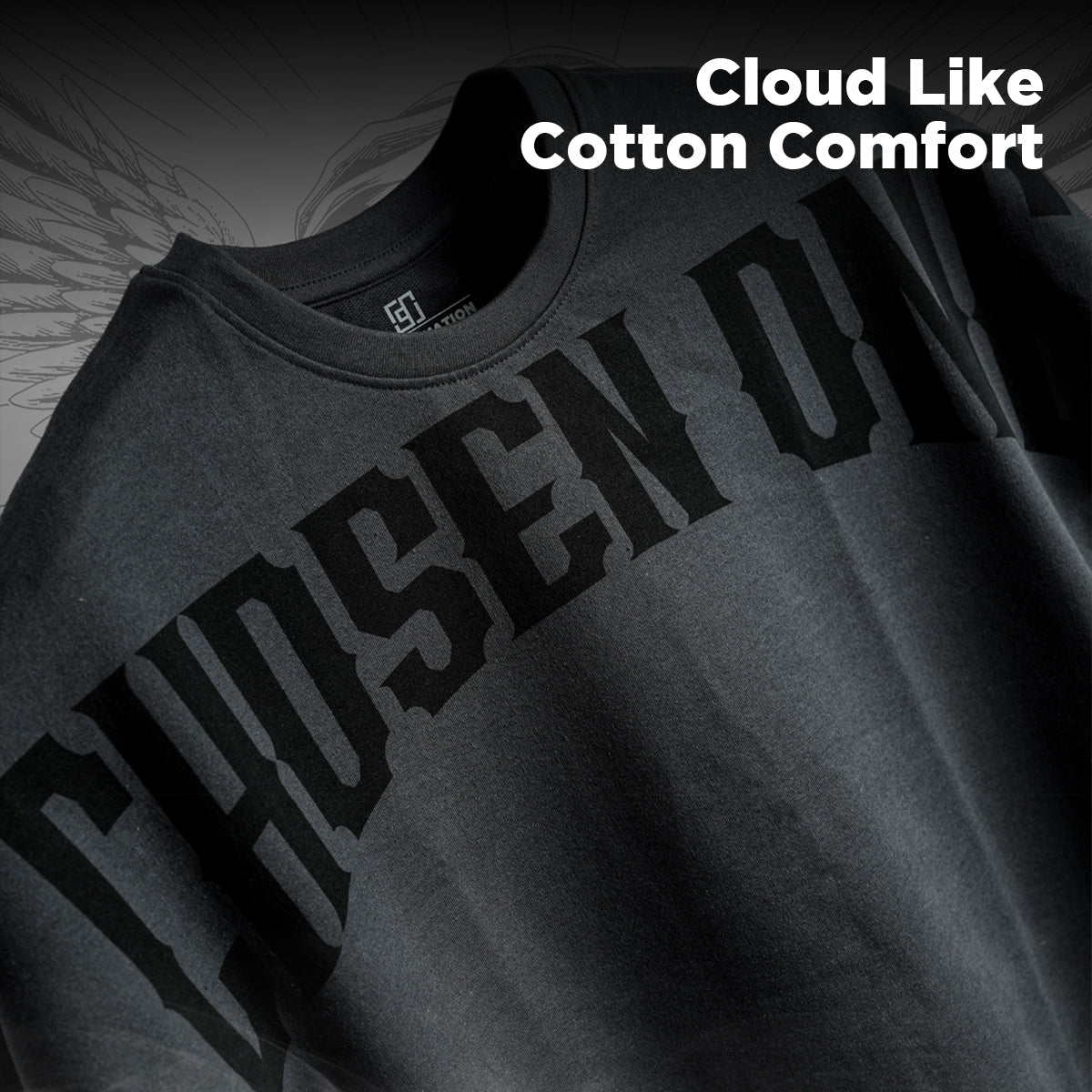 Buy Chosen One Oversized Tshirt | Graphic Printed | Mydesignation