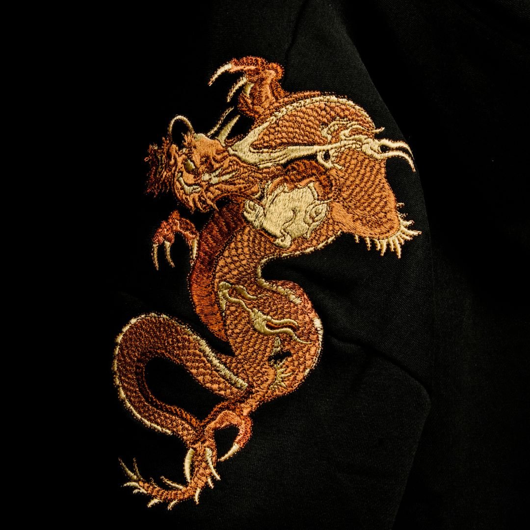 Dragon Hoodie - Luxury Embroidered for Men | Mydesignation