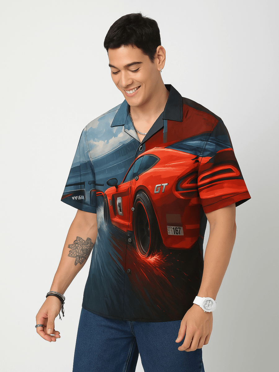 Final Lap Shirt | Recycled Polyester Shirt | Mydesignation