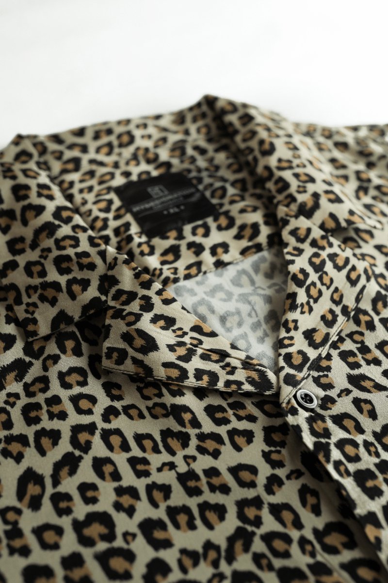 Buy Animal Print Shirts | Men Leopard Shirt | Cuban Collar – Mydesignation