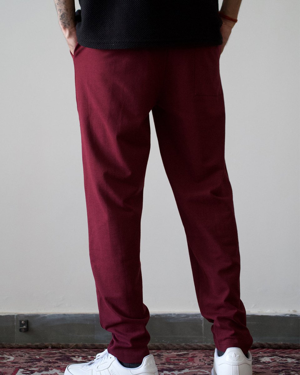Maroon Everyday Cotton Pants | Premium Quality | Mydesignation ...
