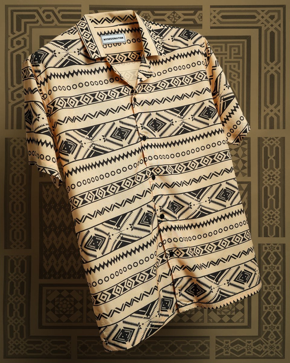 Mocha Shirt | Premium Rayon Shirts Online | Mydesignation