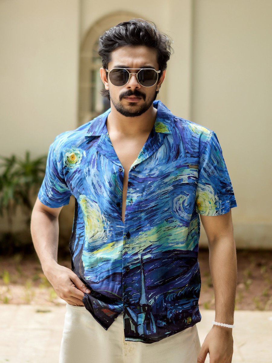 Starry Night Shirt | Vincent Van Gogh Inspired – Mydesignation