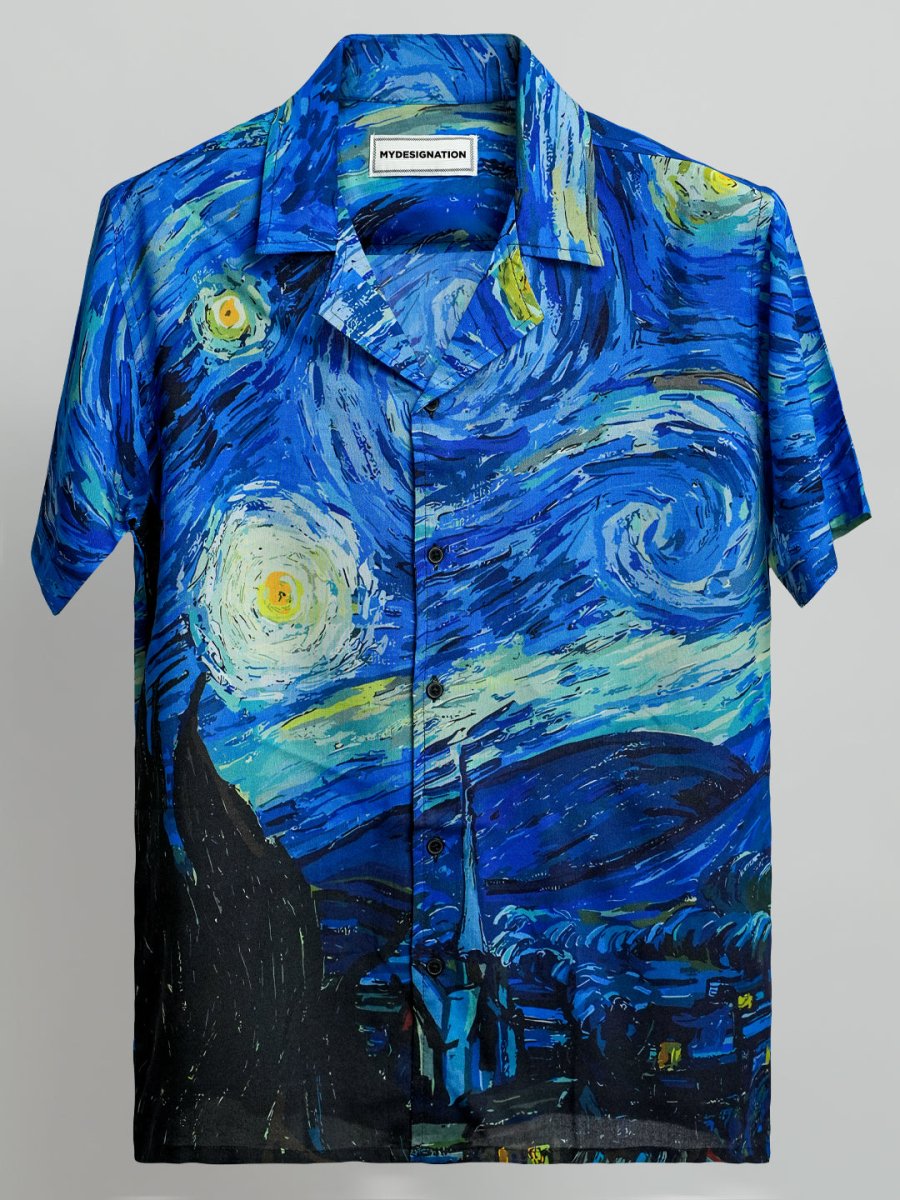 Starry Night Shirt | Vincent Van Gogh Inspired – Mydesignation