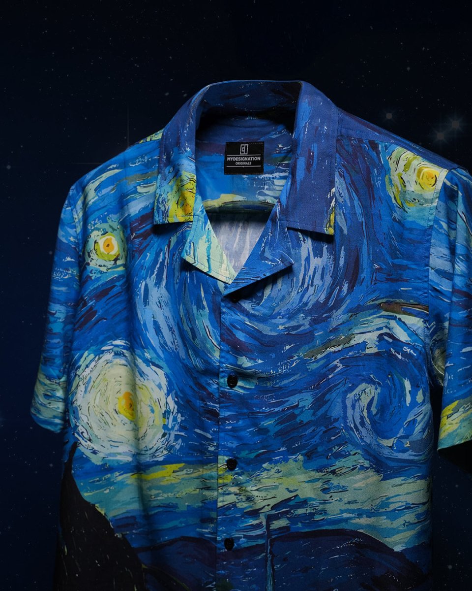 Starry Night Shirt | Vincent Van Gogh Inspired – Mydesignation